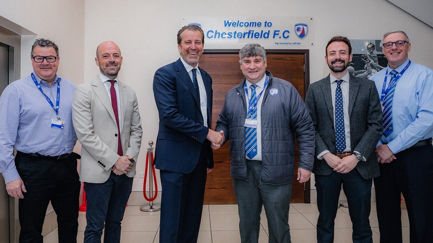 SMH Group announce stadium sponsorship of Chesterfield FC - SMH Group